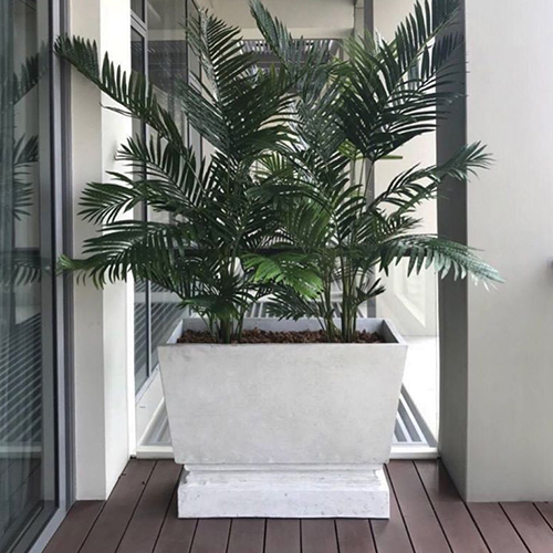 สี่เหลี่ยมย่อฐาน TRAPEZOID WITH BASE : กระถางปูน Concrete Pot - I-POT ...